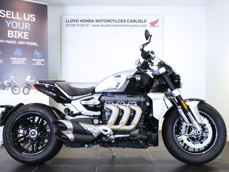 Used 2024 Triumph Rocket 3 R Chrome Black - £18495.00 | Lloyd Motor Group