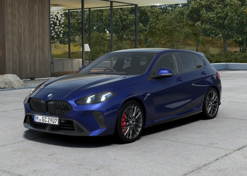New BMW 1 SERIES 120 M Sport 5dr Step Auto Portimao Blue - £41975.00 ...