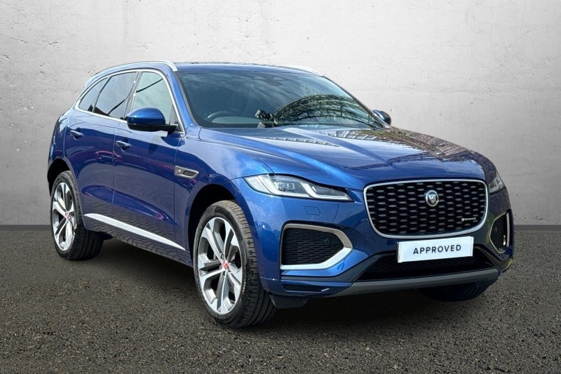 Used 2022 JAGUAR F-PACE 2.0 P250 R-Dynamic HSE 5dr Auto AWD Blue - £ ...