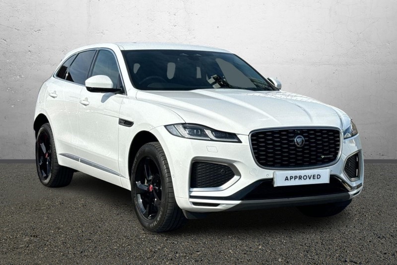 Used 2021 JAGUAR F-PACE 2.0 D200 R-Dynamic S 5dr Auto AWD White - £ ...