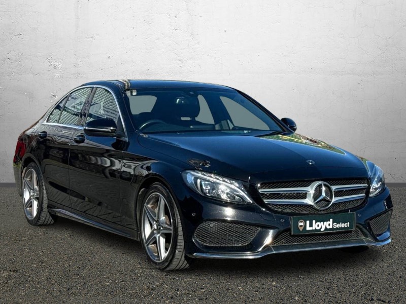 Used 2018 MERCEDES-BENZ C CLASS C220d AMG Line 4dr 9G-Tronic Black - £ ...