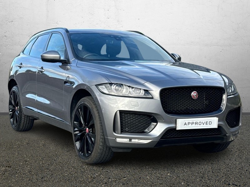 Used 2020 JAGUAR F-PACE 2.0d [180] Chequered Flag 5dr Auto AWD Grey - £ ...