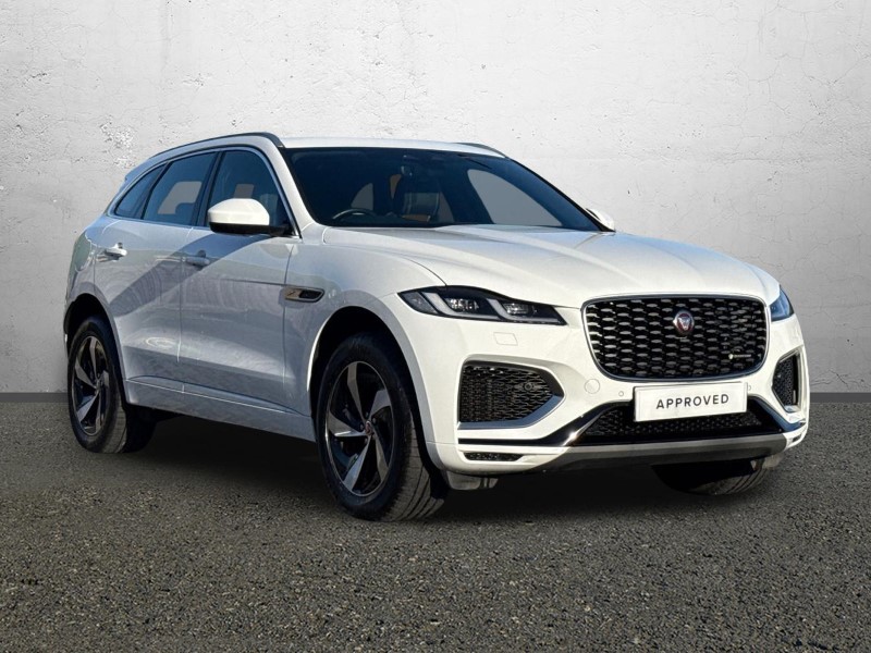 Used 2023 JAGUAR F-PACE 2.0 P400e R-Dynamic SE 5dr Auto AWD White - £ ...