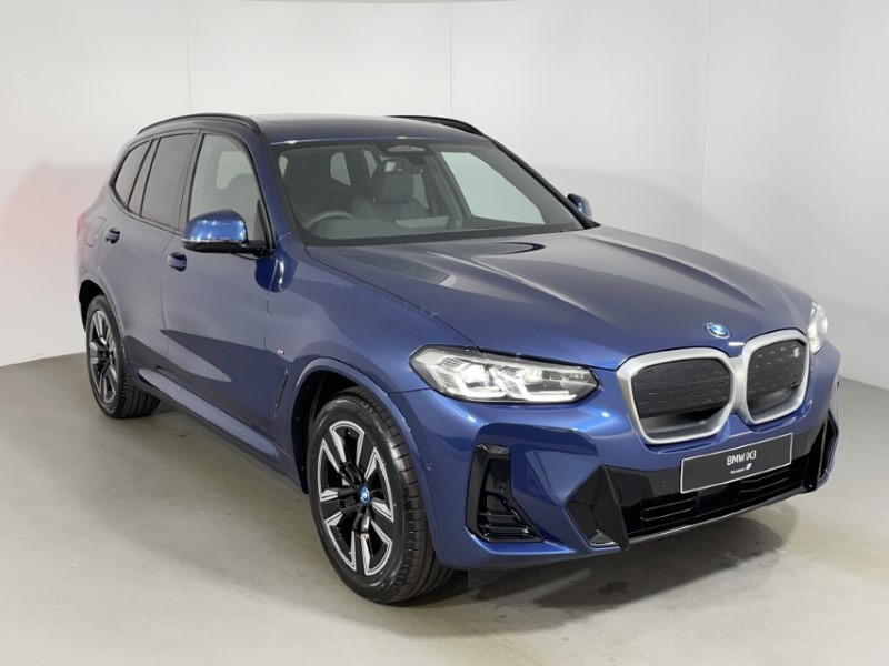 New BMW IX3 210kW M Sport 80kWh 5dr Auto Phytonic Blue Metallic Paint New BMW IX3 210kW M Sport 80kWh 5dr Auto Phytonic Blue Metallic Paint
