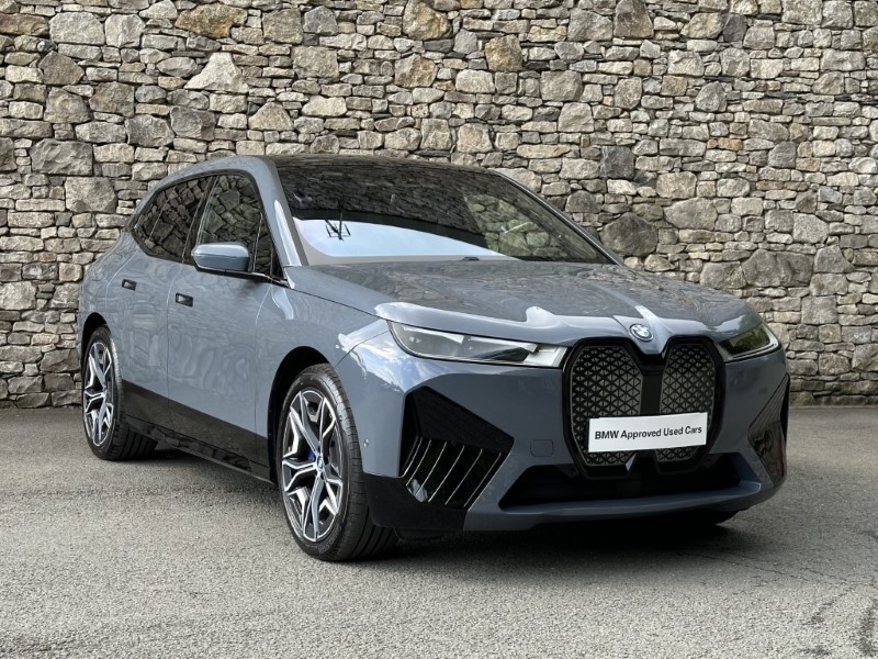 Used 2024 BMW iX 240kW xDrive40 M Sport 76.6kWh 5dr Storm Bay metallic ...