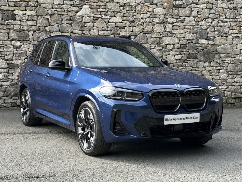 Used 2022 BMW IX3 210kW M Sport Pro 80kWh 5dr Auto Phytonic Blue Used 2022 BMW IX3 210kW M Sport Pro 80kWh 5dr Auto Phytonic Blue