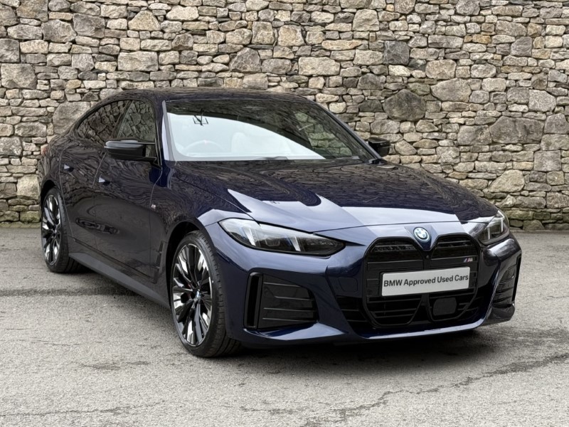 Used 2025 BMW I4 400kW M50 83.9kWh 5dr Tanzanite Blue II metallic - £ ...