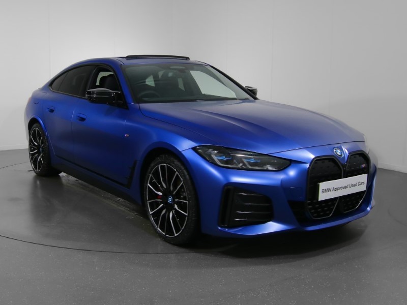 Used 2024 BMW I4 400kW M50 83.9kWh 5dr Auto Frozen Portimao Blue ...