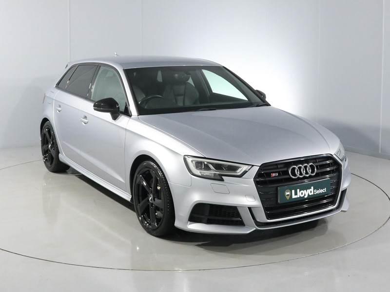 Used 2017 AUDI A3 S3 TFSI Quattro Black Edition 5dr S Tronic Silver - £ ...