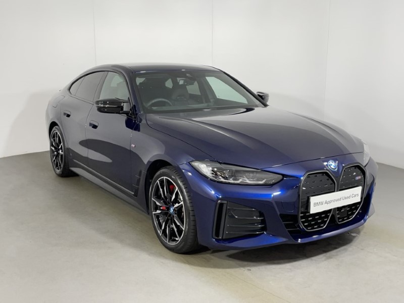 Used 2023 BMW I4 400kW M50 83.9kWh 5dr Auto Tanzanite Blue - £46750.00 ...