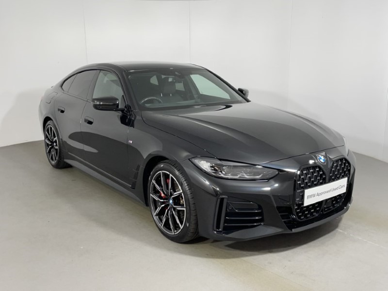 Used 2023 BMW 4 SERIES 420i M Sport 5dr Step Auto Black Sapphire - £ ...